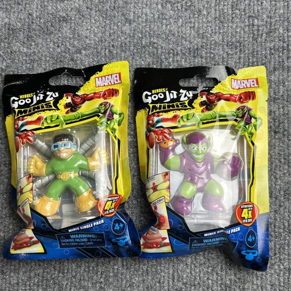 moose toys | Toys | Marvel Heroes Of Goo Jit Zu Minis Green Goblin Doc ...